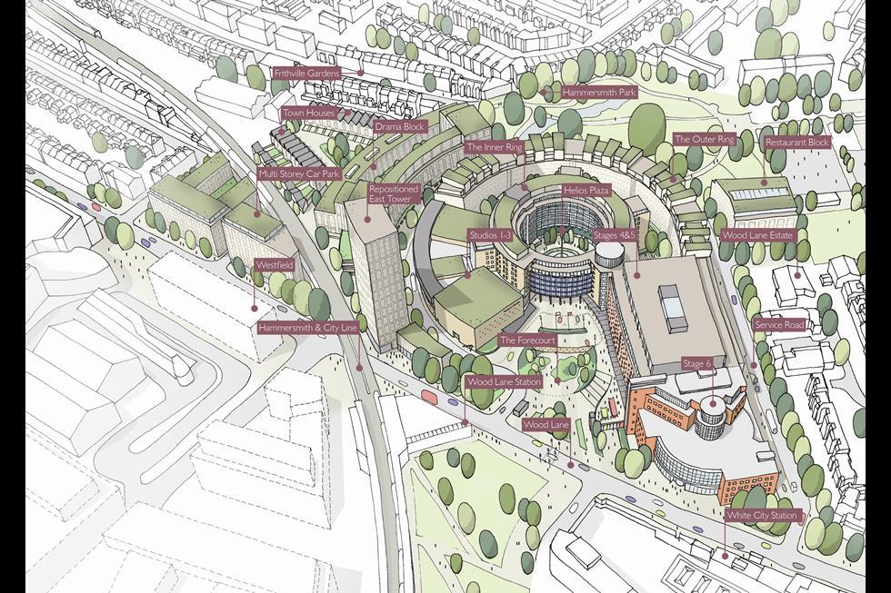 BBC TV Centre masterplan unveiled | News | Building